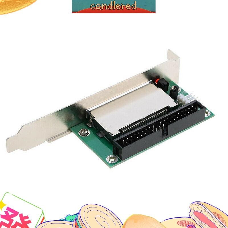 อะแดปเตอร์แปลงแฟลชการ์ด 40-Pin Cf Compact Flash Card To 3.5 Ide Pci Bracket Back Panel candlered ...
