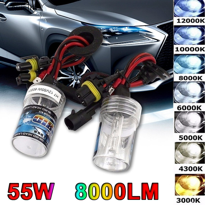 Llph หลอดไฟซีนอน Hid 35w H1 H3 H4 H7 H11 9005 HB3 9006 AC 12v 1 ชิ้น LLP | Shopee Thailand