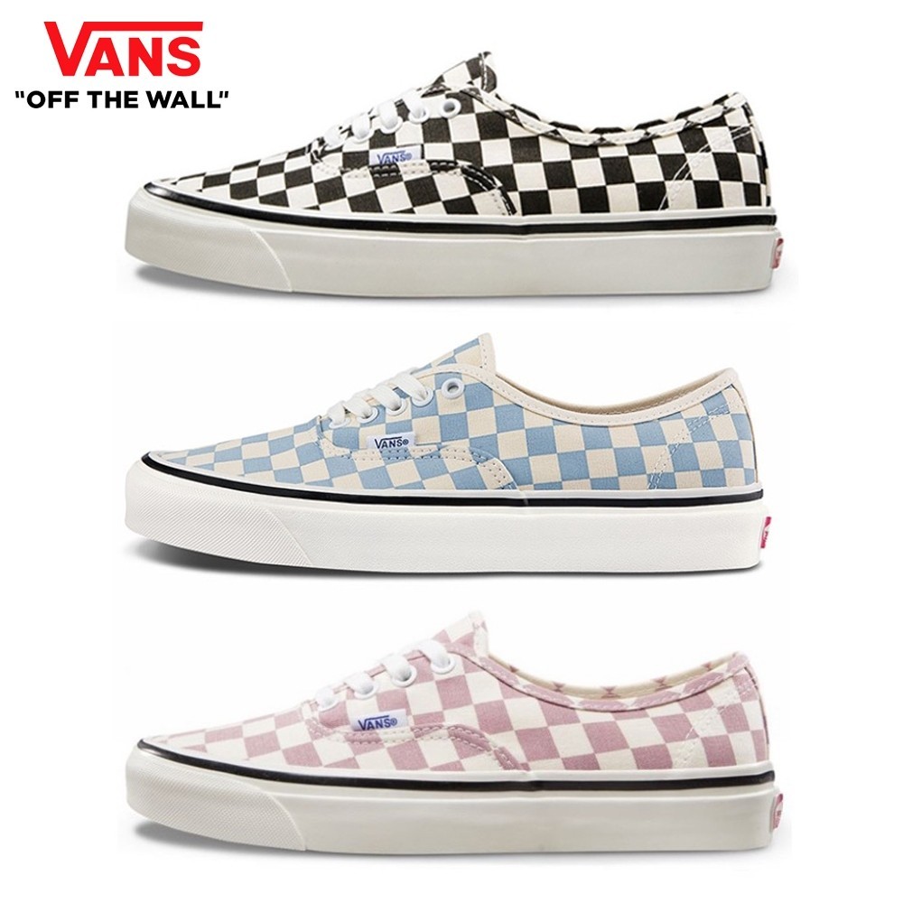 vans Authentic 44dx Anaheim Chessboard grid canvas shoe UNISEX | Shopee ...