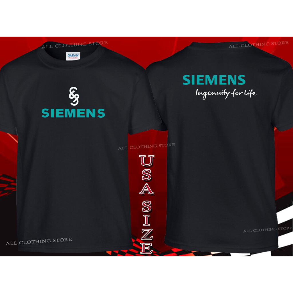ใหม่ Siemens Ingenuity For Life New Men Logo Tshirt | Shopee Thailand