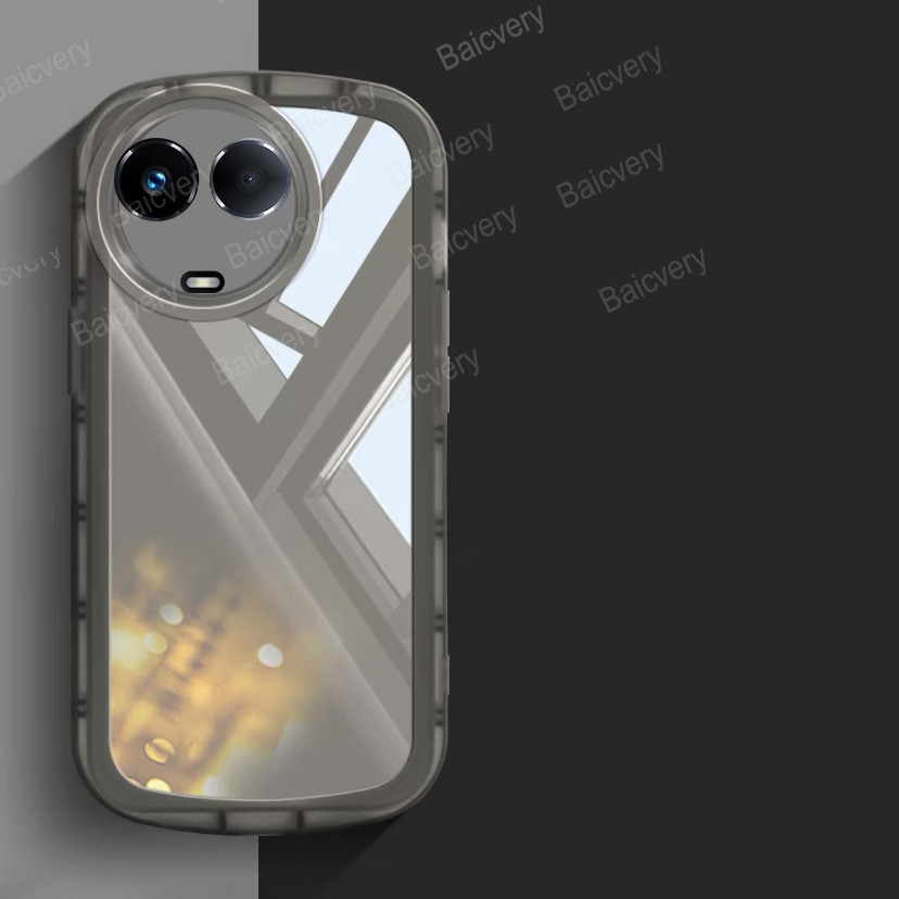 เคสโทรศัพท ์ Realme 11X RMX3785 / 11 5G RMX3780 คุณภาพสูงสีดําสีฟ ้ าสี ...