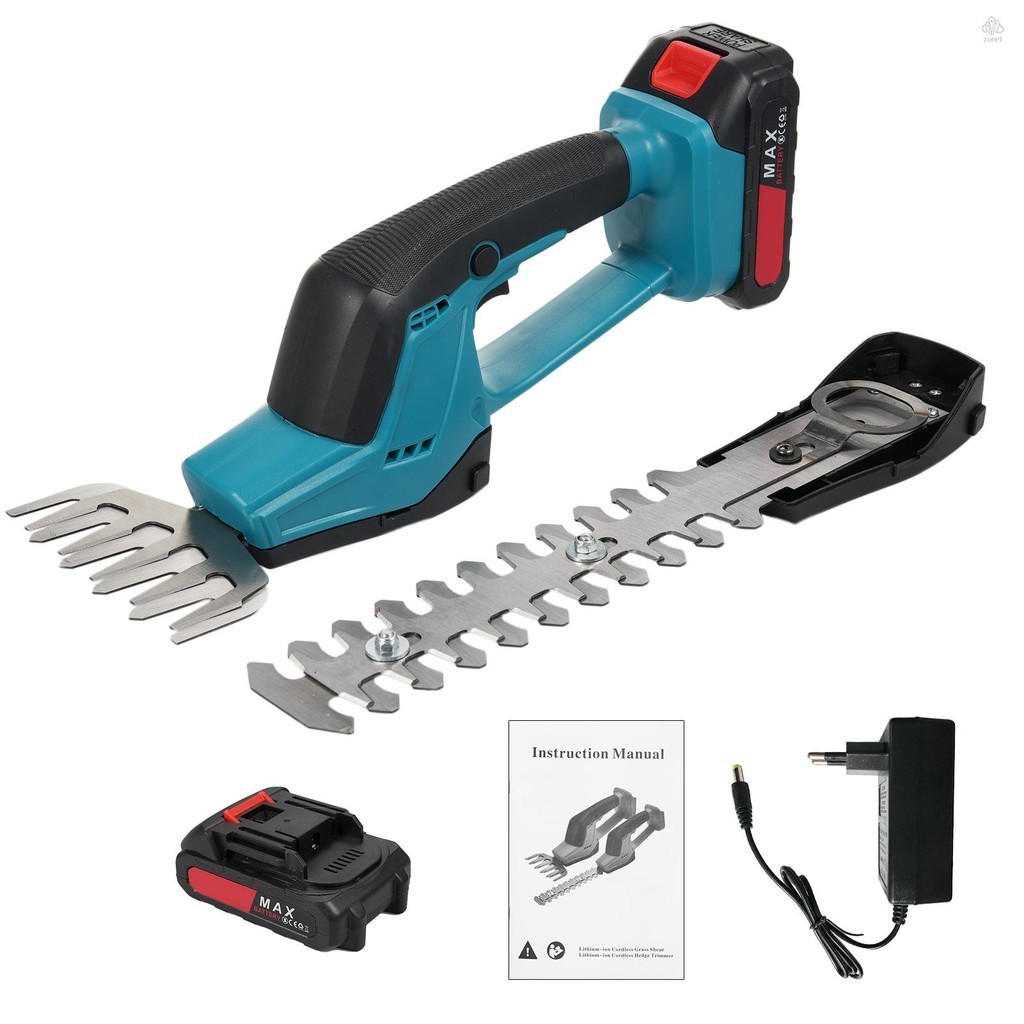 แบตเตอรี่ลิเธียมไร้สาย Hedge Trimmer มือถือ Dual-Purpose Hedge Trimmer ...