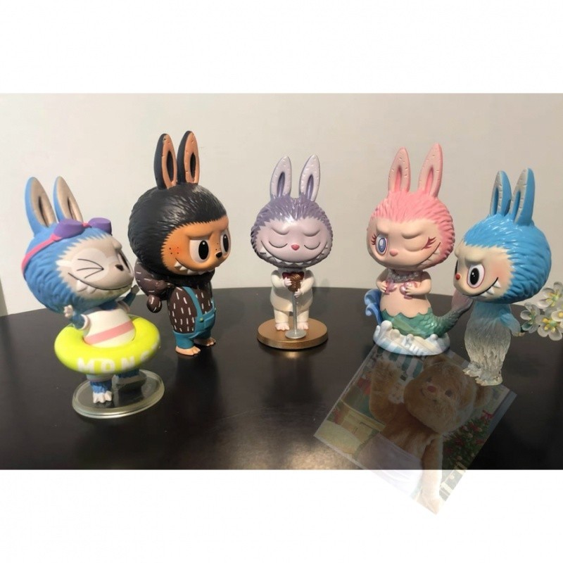 คัดลอกผลิตภัณฑ์Zimomo v3 bg หมี labu mini labubu mini zimomo3 รุ ่ น ...