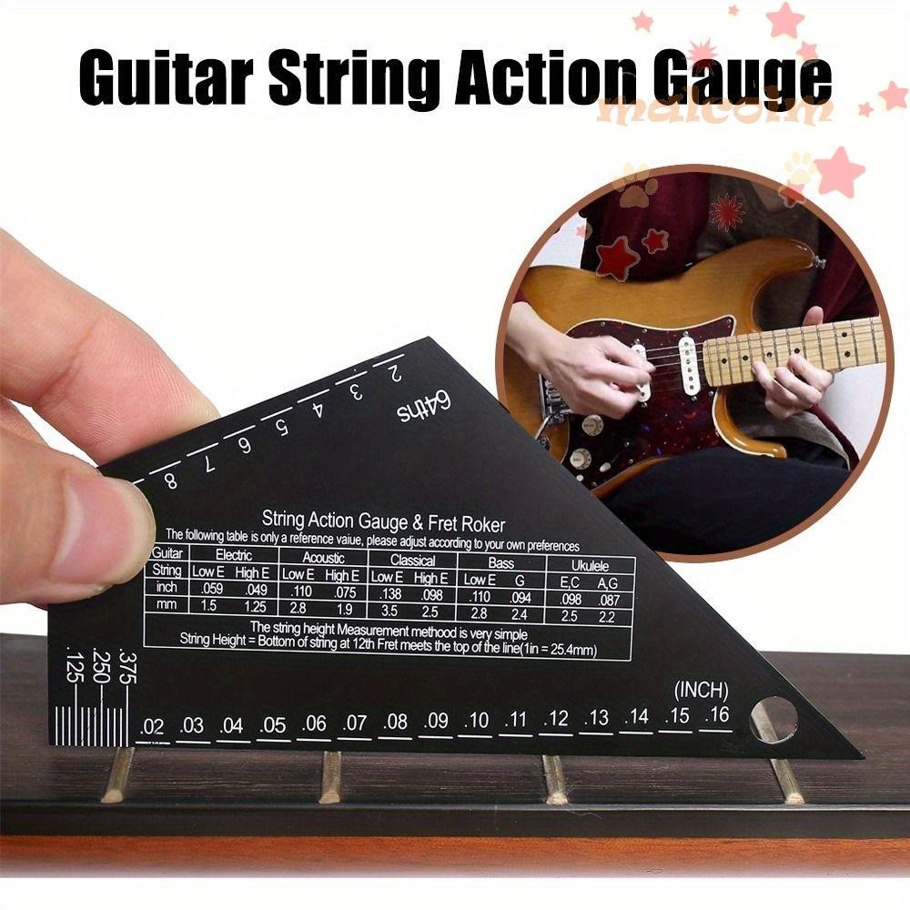 Malcolm กีตาร ์ String Action Gauge, ที ่ แม ่ นยําแกะสลักทนทานกีตาร ์ ...