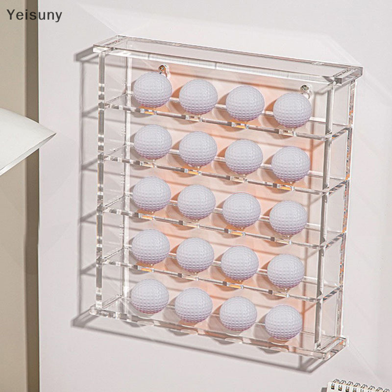 [Yei ] Golf Ball Display Rack Wall Mount ผู ้ ถือตู ้ ของสะสมอุปกรณ ์ ...