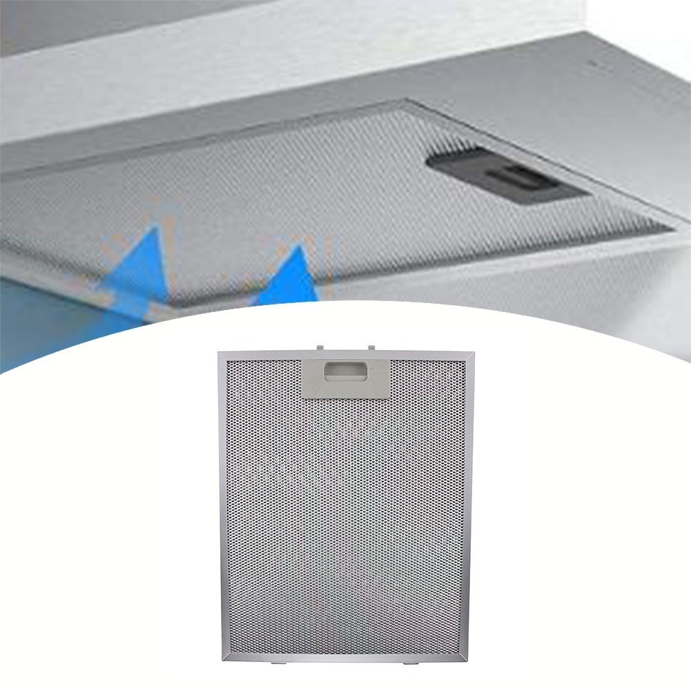 Llma _Silver Cooker Hood Filters Metal Mesh Extractor Vent Filter 300 x 240 x 9 มม . | Shopee ...