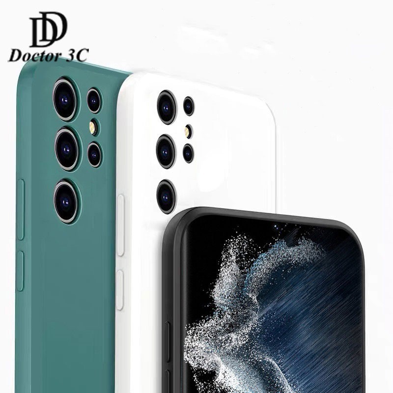 เคสกำมะหยี่ขอบเหลี่ยม Samsung ss Galaxy S25 S24 S23 S22 S24+ S23+ S22 ...