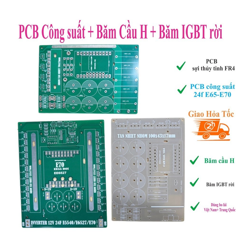 Pcb วงจรแยก + สับแยก IGBT + สับ H-bridge แยก - Quyndien - ส่วนประกอบอิเล็กทรอนิกส์ | Shopee Thailand
