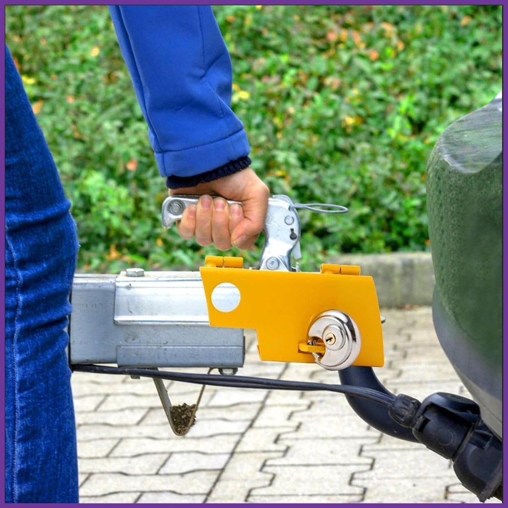 รถพ่วงล็อค Ball Hitch Solid Trailer Hitch Pin ล็อค Generic Anti-Theft ...