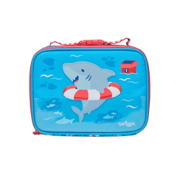 พร้อมส่งในไทย Smiggle Lunch Box กล่องอาหารสมิกเกอร์ ลาย อ.ss-ฉลามห่วง ...