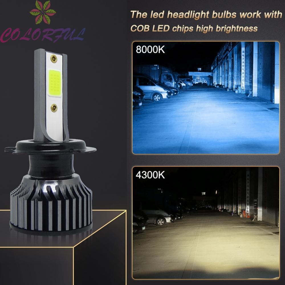 ไฟรถยนต์ LED ไฟหน้า 6000LM 9V-36V COB IP68 36W H3 H7 ความ Quqlity 2 ...