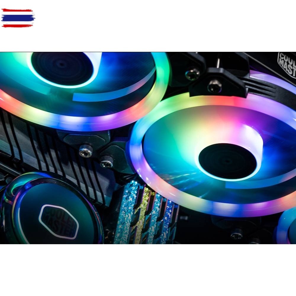 พัดลม Cooler Master Masterfan MF120 S3/HALO/Prismatic/SF120R Fan Case ...