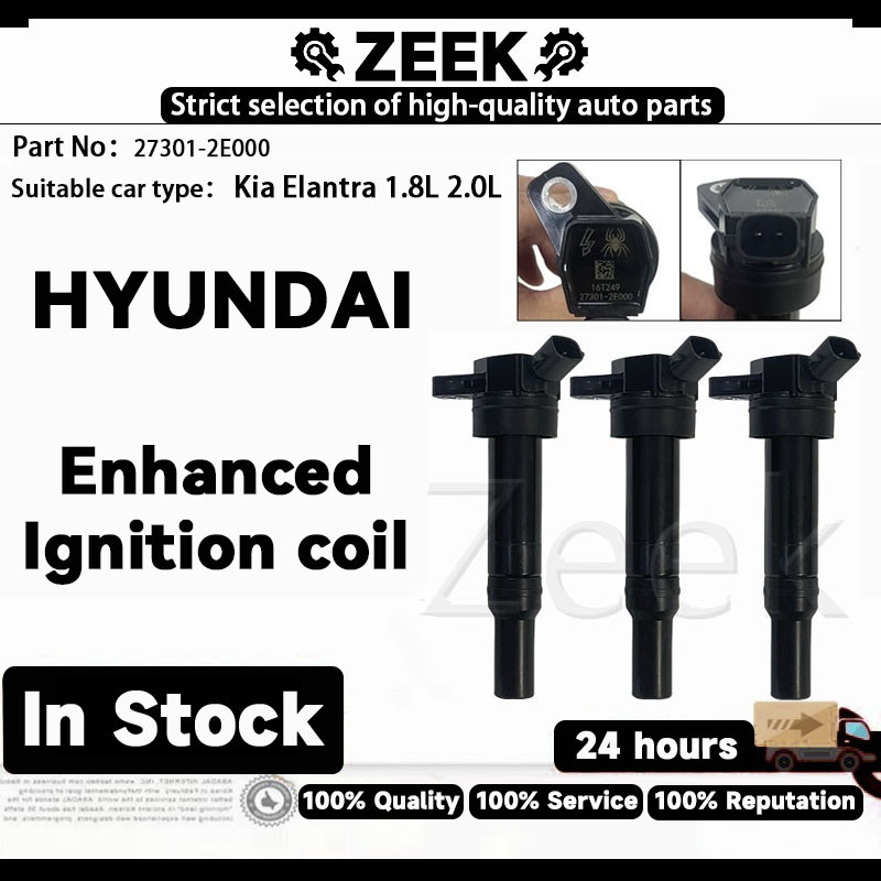 【ZEEK Poison Spider】รุ่นเสริมประสิทธิภาพคอยล์จุดระเบิด HYUNDAI Hyundai Accent Elantra I30 I20 ...