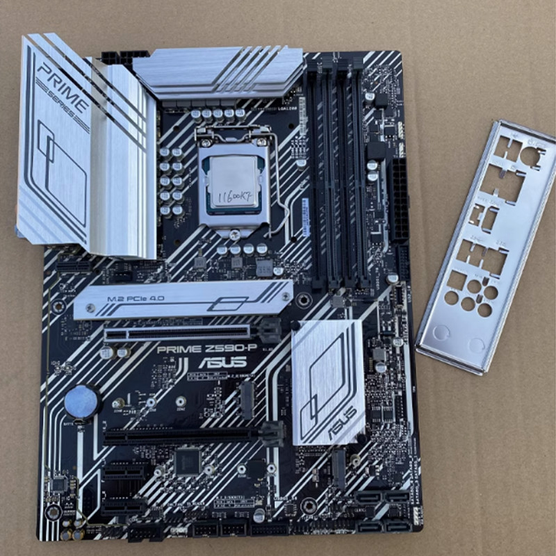 เมนบอร์ด ASUS Z590 พร้อมชุด CPU โอเวอร์คล็อก i9 11900KF/11700K/11600/11400 | Shopee Thailand