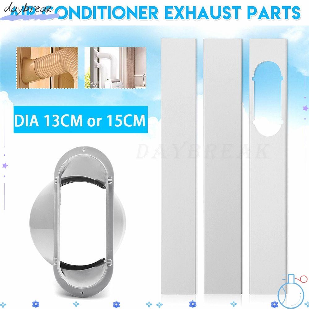 Daybreak 2/3 PCS ชุดหน้าต่างแผ่นสไลด์เครื่องปรับอากาศท่อไอเสียแบบพกพา ...