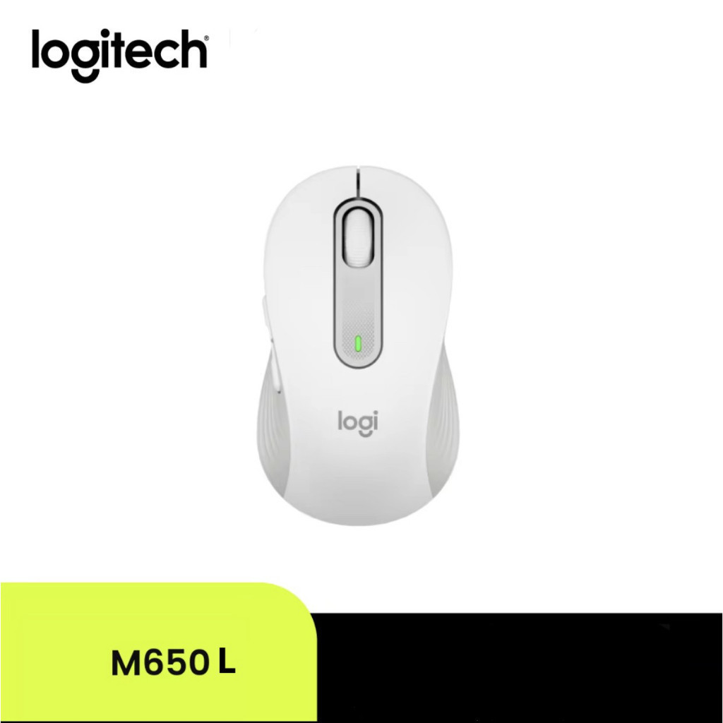 Logitech Signature M650L Wireless Mouse Bluetooth and USB - Graphite ...