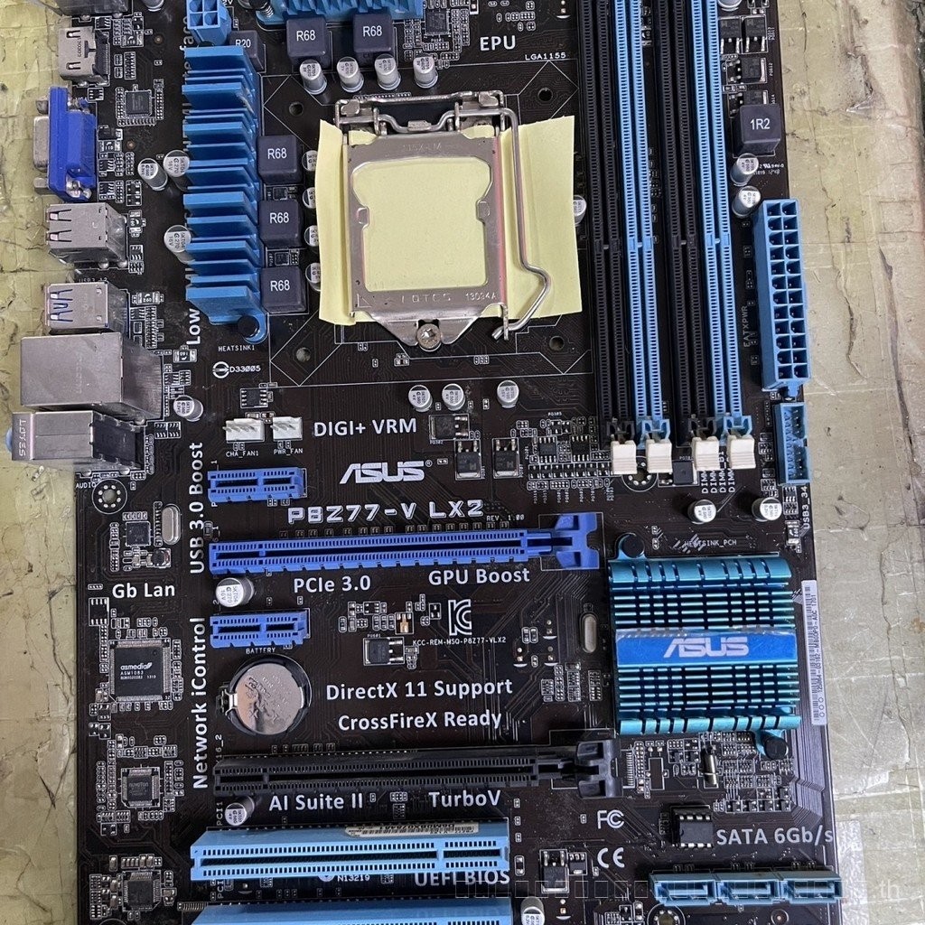 [ทดสอบแล้วพร้อมจัดส่ง ซื้ออย่างมั่นใจ] เมนบอร์ด ASUS Z77 รองรับ CPU ซีรีส์ 1155 ทั้งหมด รุ่นจัด ...