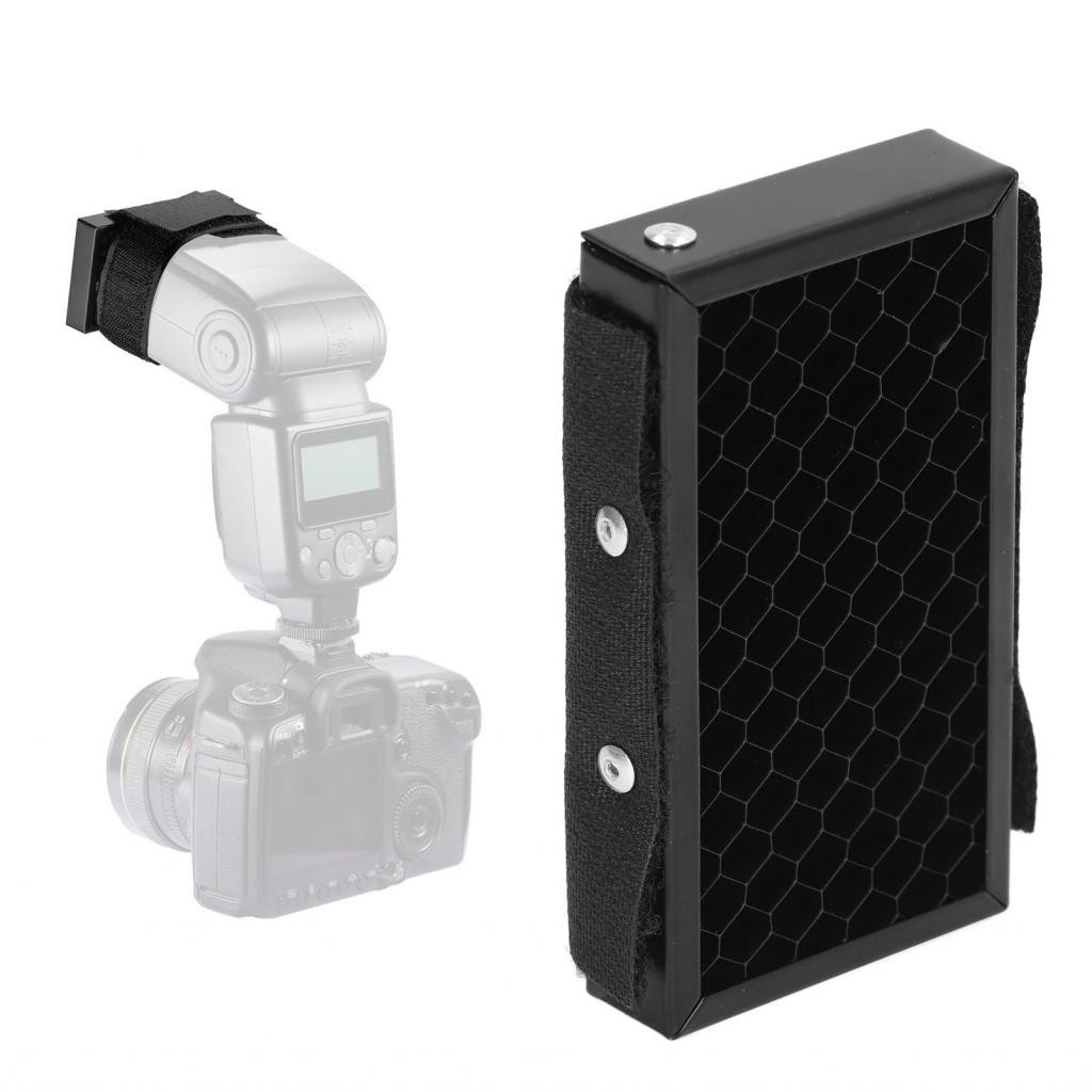 Honeycomb Grid Diffuser Camera อุปกรณ์เสริมแฟลชน้ำหนักเบาสำหรับแสงการ ...