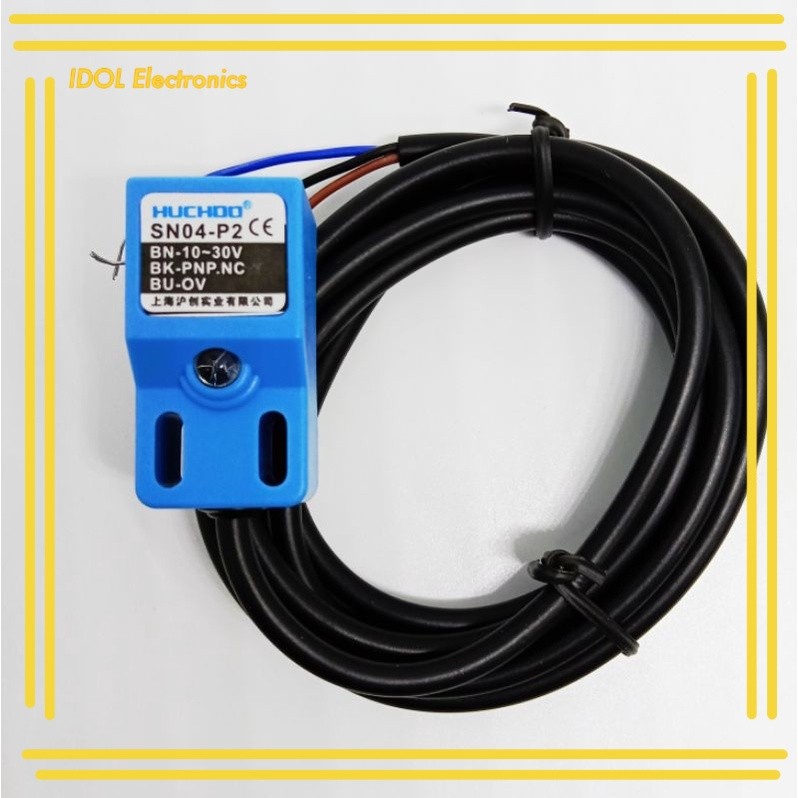 ราคาถูก! SN04-P2 sensor เซ็นเซอร์ จับโลหะ ชนิด PNP-NC 3สาย ไฟเลี้ยง 10 ...
