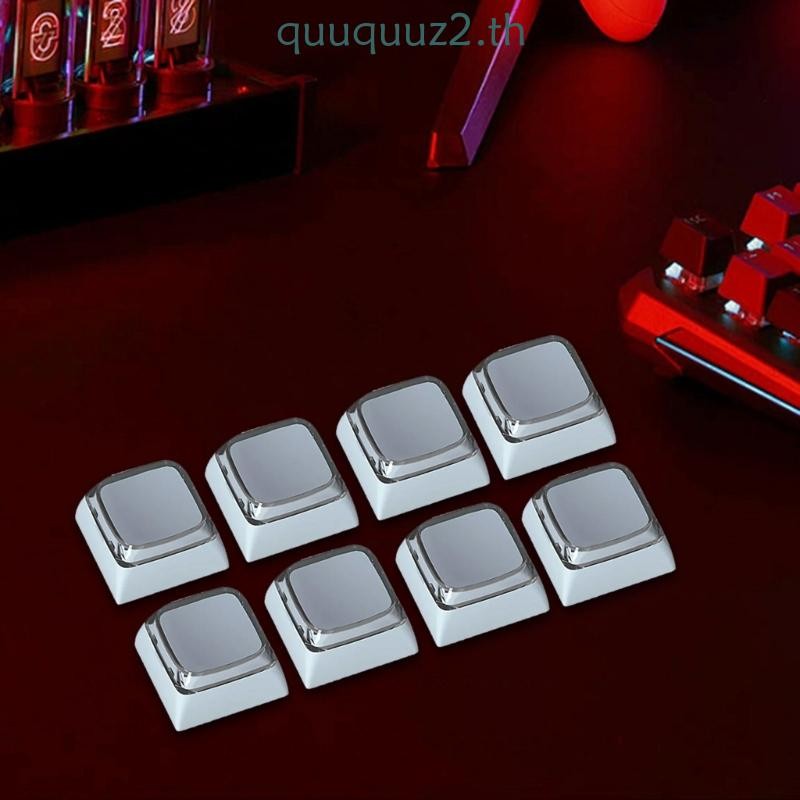 Quu 8 ชิ้น XDA ความสูง Backlight Keycap ชุดจาก Durability PBT สําหรับ ...