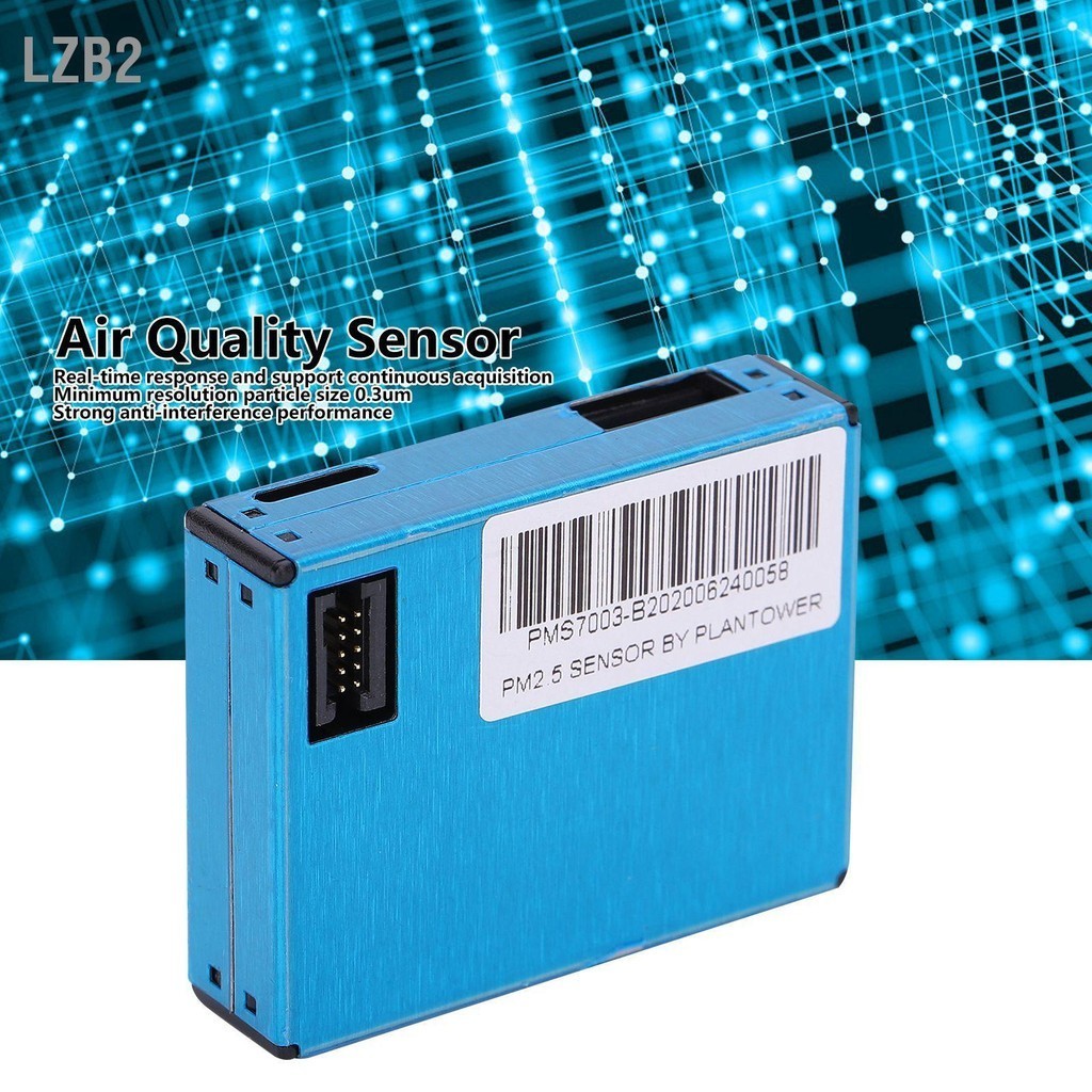 LZB2 PM2.5 เซ็นเซอร์โมดูลการตรวจจับความแม่นยำสูงพัดลมในตัว PM1.0 PM10 PMS7003 | Shopee Thailand