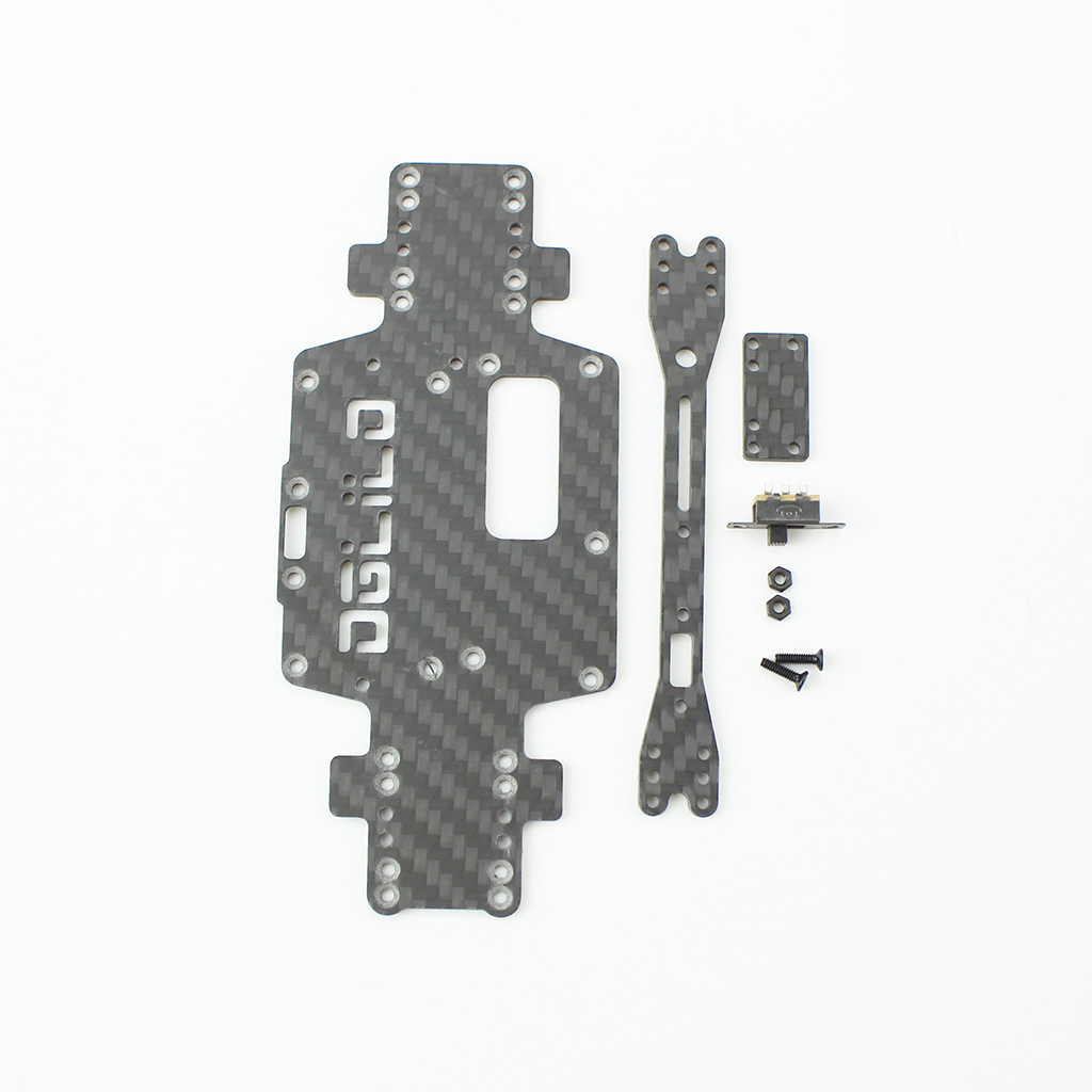 สําหรับ Wltoys K969 K979 K989 P929 RC รถคาร ์ บอนไฟเบอร ์ แชสซีอัพเกรด ...