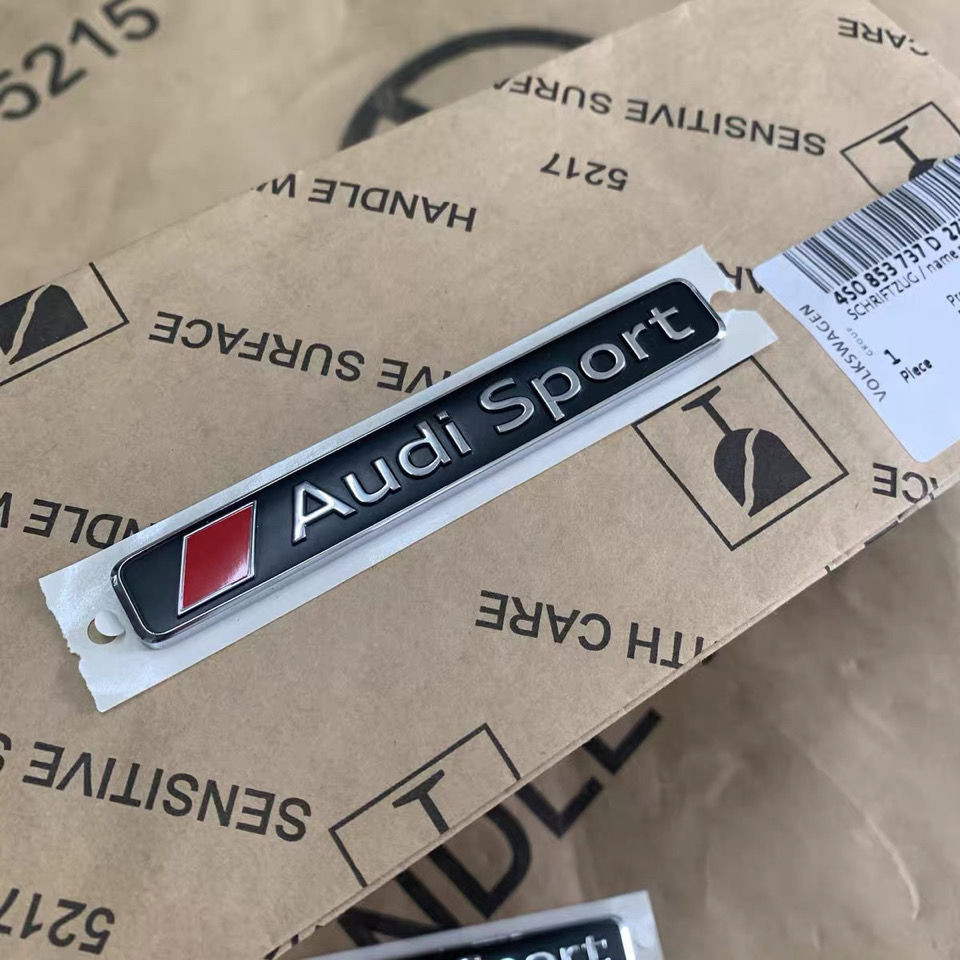 Audi Audi Sport Side Label ขับเคลื่อนสี่ล้อป้ายหาง A4/A6/A3/A5/Q3/Q5 ...