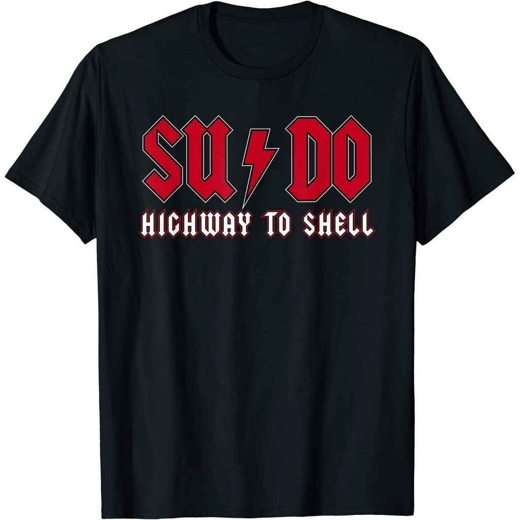 เสื้อยืด Sudo Highway To Shell มีจํานวนจํากัดใหม่ | Shopee Thailand