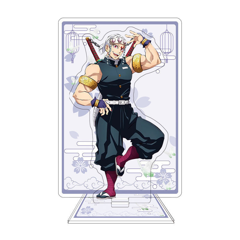 Demon Slayer คู่แทรกขาตั้งอะนิเมะอะคริลิค Merchanted ขาตั้ง ...
