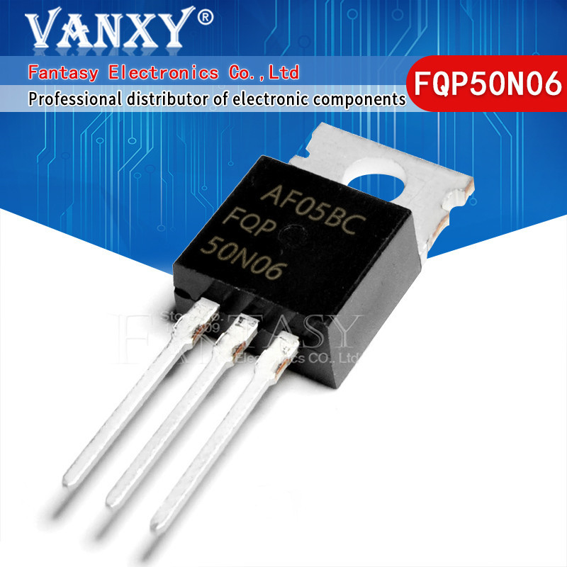 10pcs FQP50N06 TO220 50N06 TO220 FQP30N06 30N06 FQP33N10 33N10 FQP65N06 ...