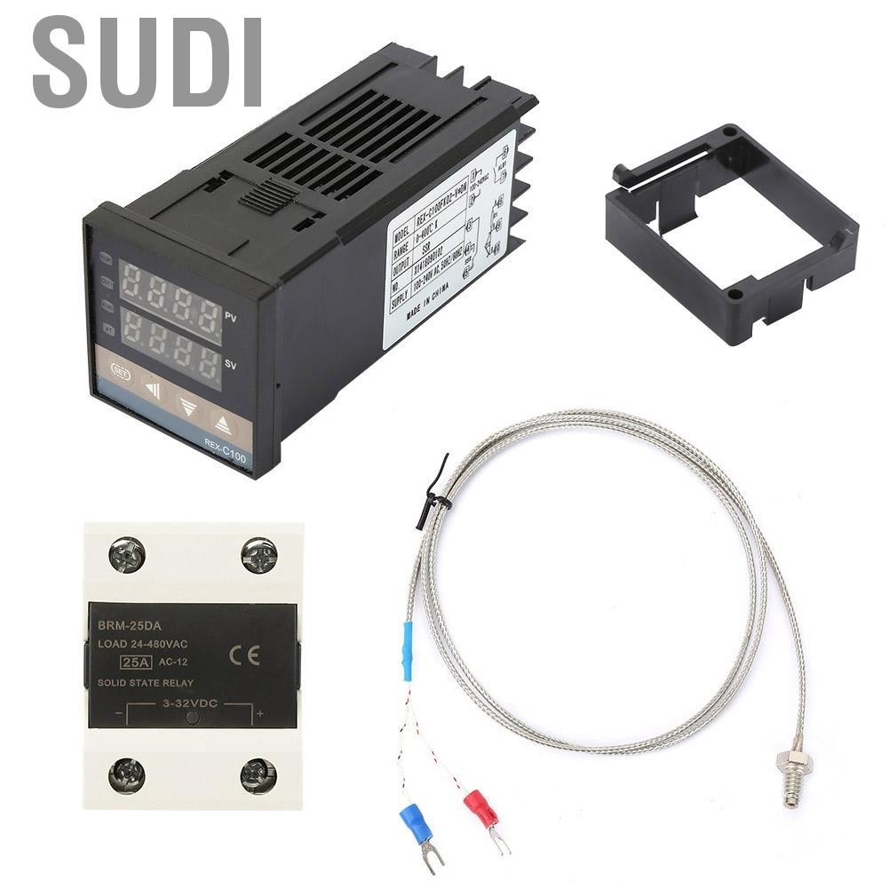 Sudi Temperature Controller Digital PID Kits K Type Thermocouple ...
