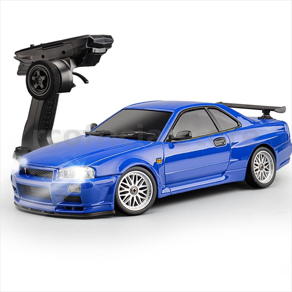 Ldrc 1899 RTR 1/18 2.4G RWD RC รถ Drift GTR R34 Gyro ไฟ LED On-Road ...