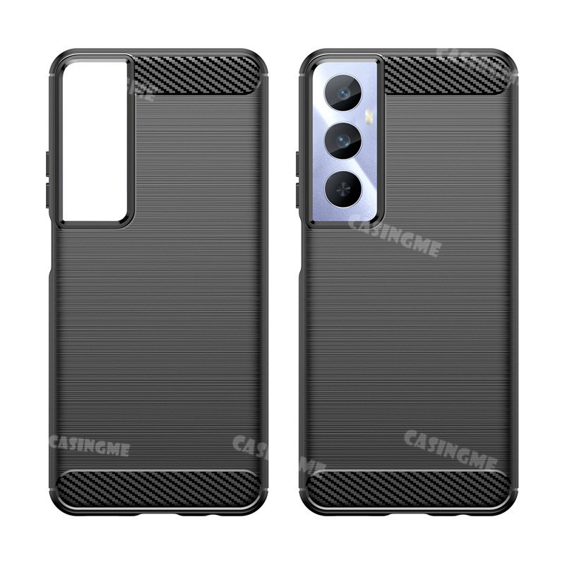 Realme C65 2024 กรณียางซิลิโคนอ่อนกันกระแทกเคสโทรศัพท์สําหรับ Realme ...
