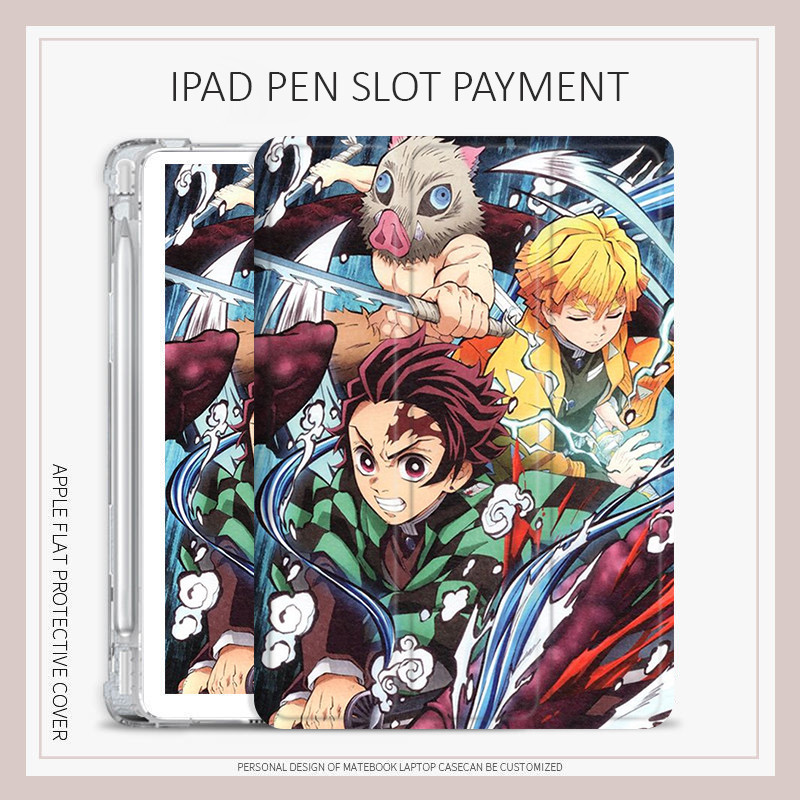 เคส Demon Slayer iPad 10.2 gen7/8/9 air4/5/6 mini4/5/6 เคส iPad gen10 ...