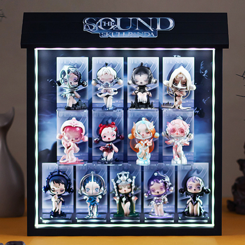 Popmart POPMART SKULLPANDA Voice Series sp Mystery Box รูปฉากแสดงกล่อง ...