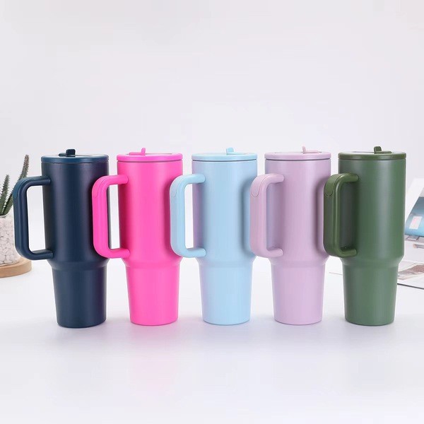 แก้วเยติแท้ แก้วเก็บความเย็น Cross-border 40oz Fifth Generation Car Cup ...
