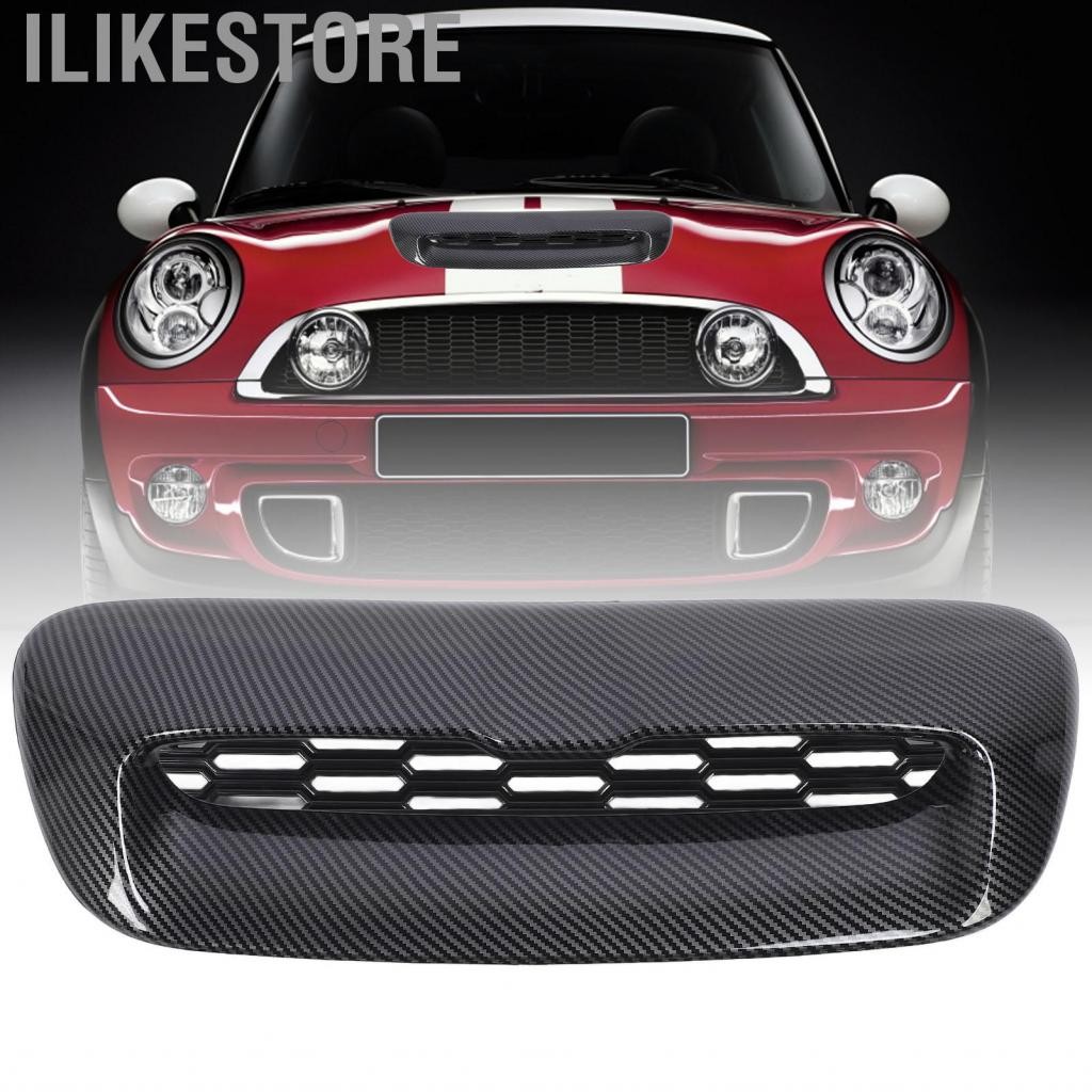 Ilikestore Hood Scoop Vent Grille คาร์บอนไฟเบอร์ Bonnet Air Intake Airflow 51132756095 สำหรับ ...