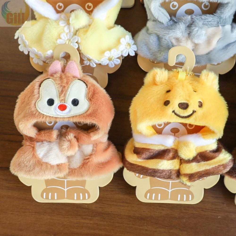 Gill Doll Shirt, Chip n Dale Soft Plush Labubu Doll Clothes, Kawaii ...