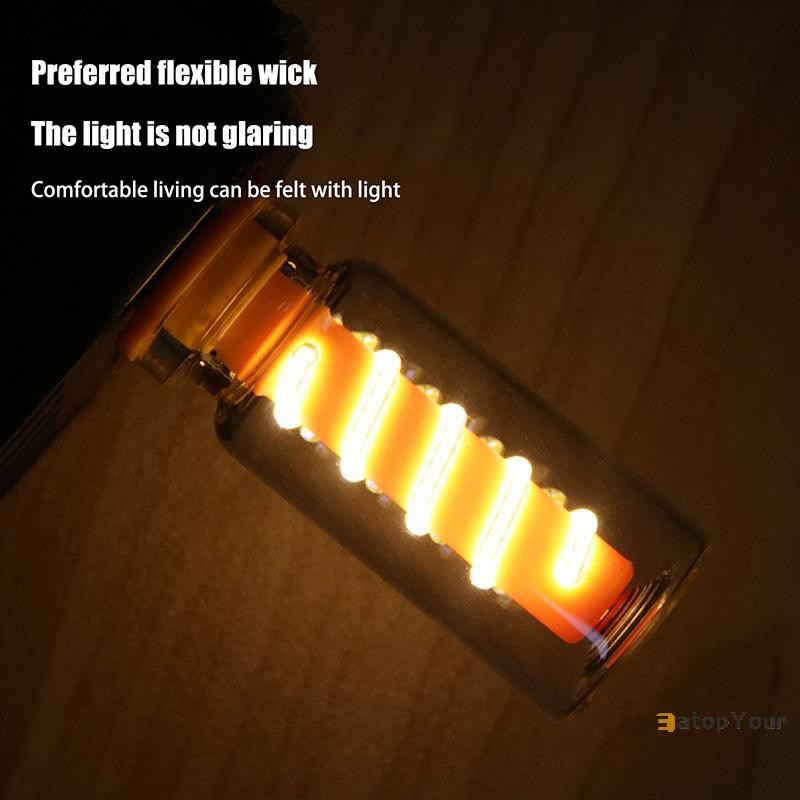 Eatopyour] LED USB Filament หลอดไฟ DC 5V Touch ปรับความสว่าง Nightlight ...