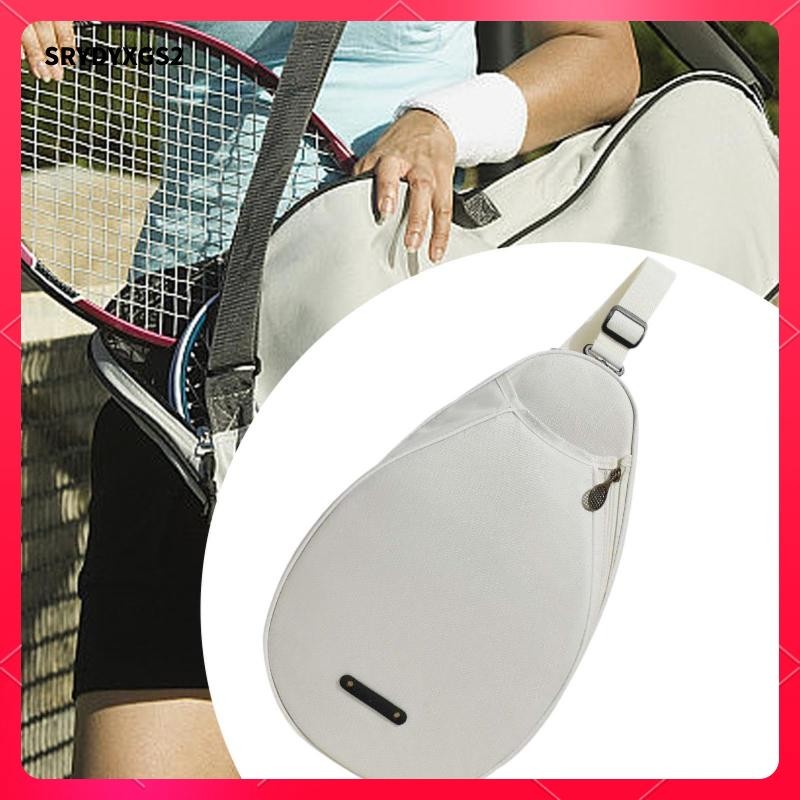 [สริดี้xgs2] กระเป๋าเป้สะพายหลังเทนนิสไหล่เดี่ยว สีขาว แบบพกพา ลูกดอง เทนนิส แบดมินตัน | Shopee ...