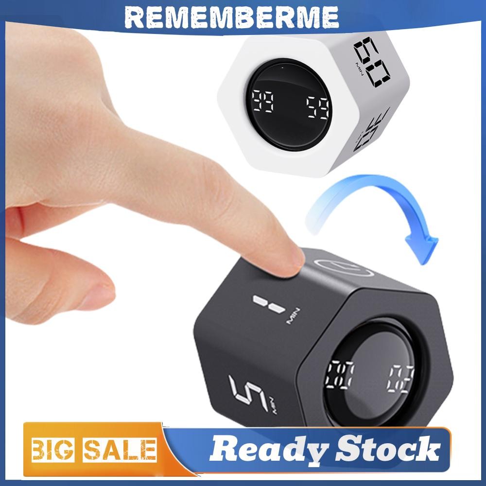 การเพิ่มประสิทธิภาพ Cube Timer Gravity Sensor Flipping 5 Preset Time Digital Timer | Shopee Thailand