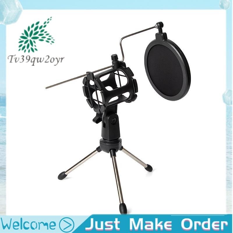【Tv39qw2oyr】ขาตั้งไมโครโฟนคอนเดนเซอร์ Usb สําหรับ Tik Tok Live ...