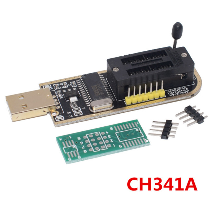 โมดูลโปรแกรมเมอร์ USB CH341A 24 25 Series EEPROM Flash BIOS 1 ชิ้น ...