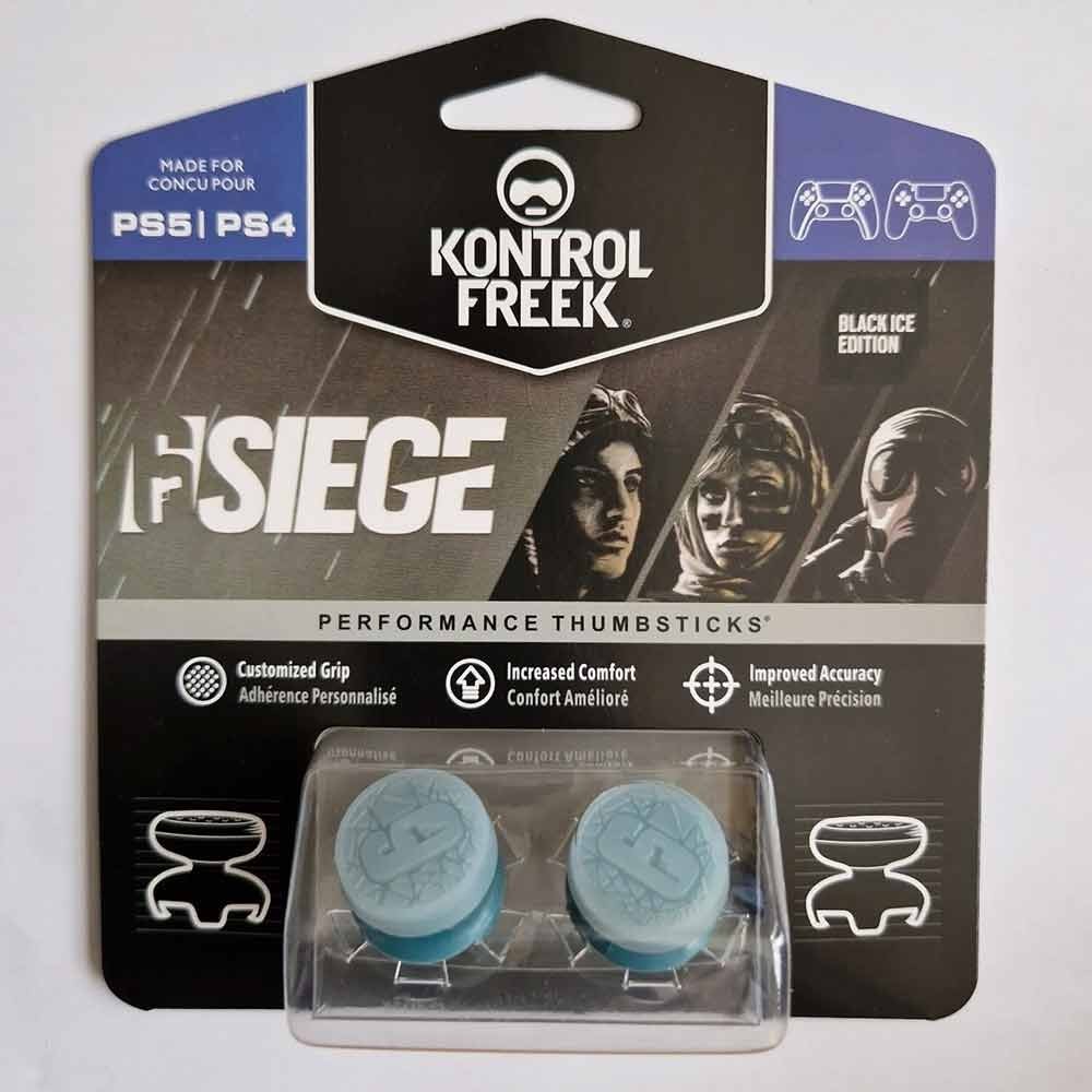 KontrolFreek Rainbow Six Siege: Black Ice Performance Thumbsticks ...
