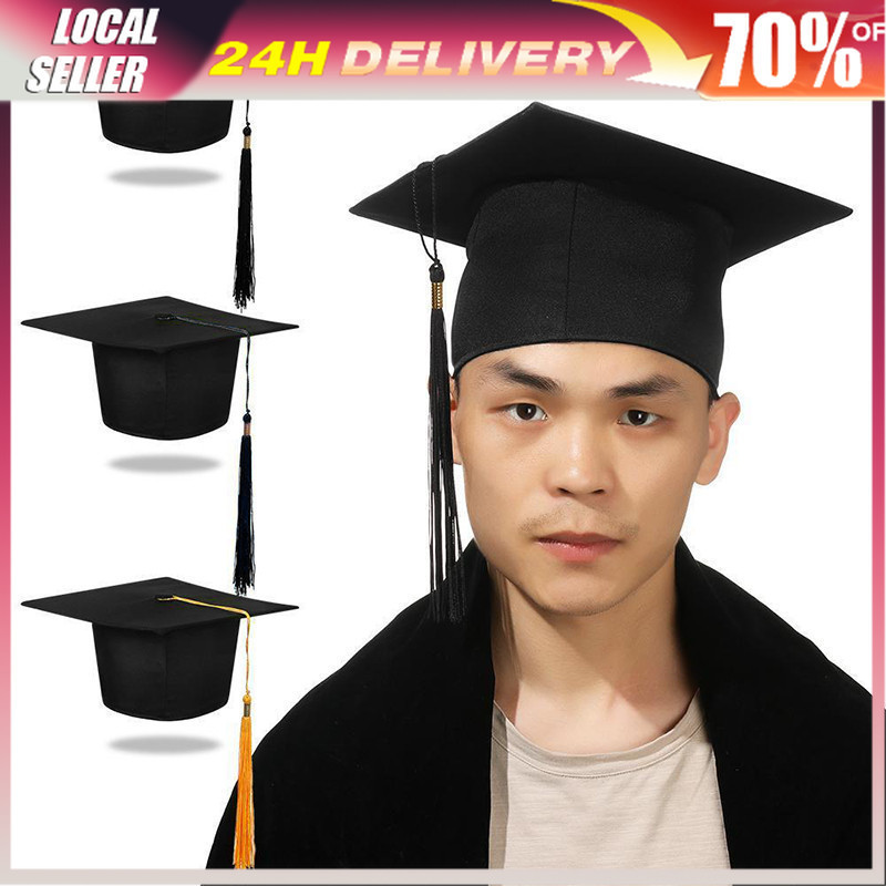 หมวกรับปริญญานักวิชาการ Topi Konvo พร้อมหมวกกระดานครกพู่สําหรับ ...