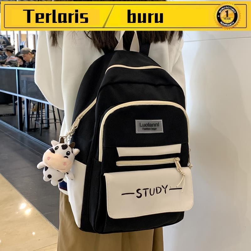 Ready Stock beg sekolah perempuan menengah beg sekolah korean style ...