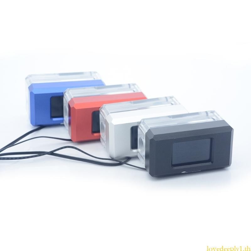 Love คอมพิวเตอร ์ Water Cooling Flow Meter Flow Indicator LED Flow Rate ...