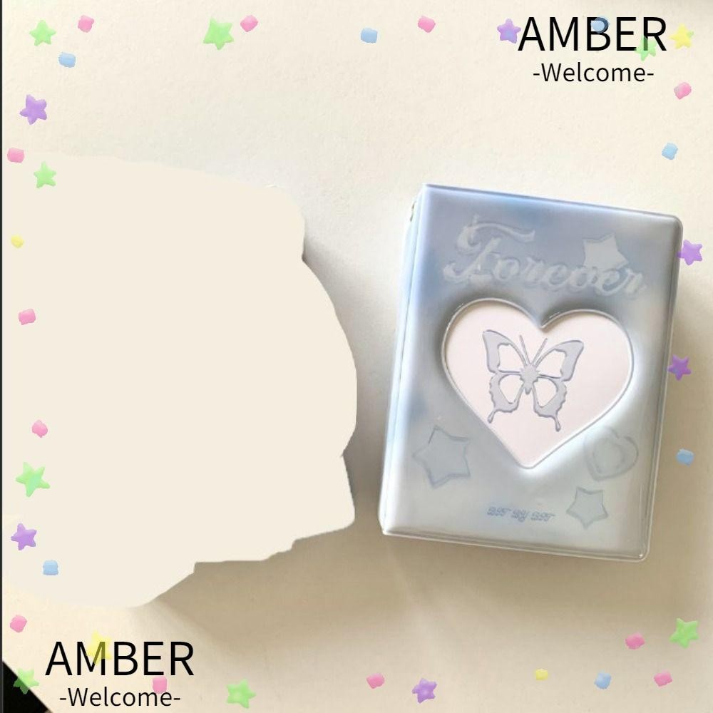 Amber Mini Binder Album, Ins Kpop Photo Album , 3 นิ ้ วผีเสื ้ อ 80 ...