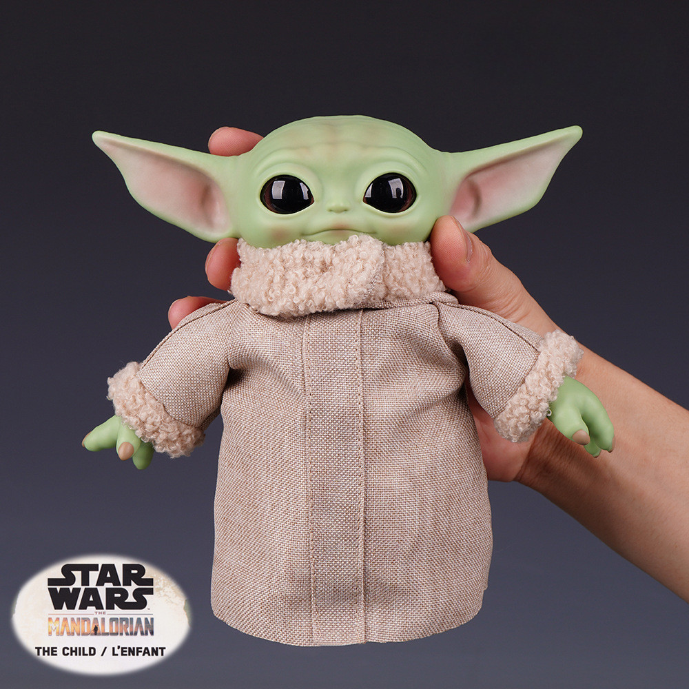 ตุ๊กตา Star Wars Stuff ของเล่น 17 ซม. Yoda Grogu Plushie ตุ๊กตา ...