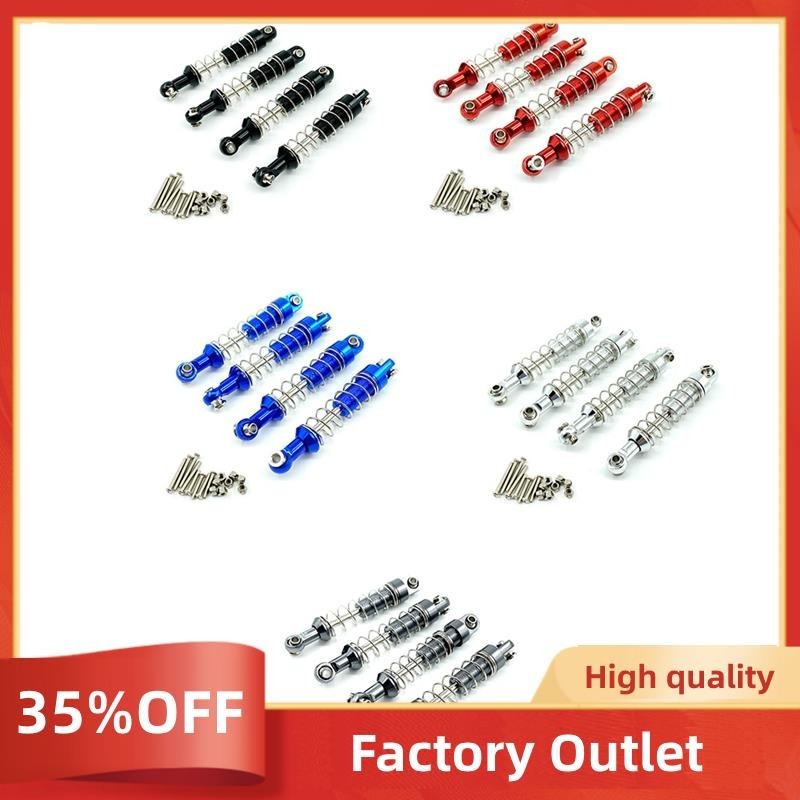 สําหรับ MN D90 MN-90 MN99S WPL C14 C24 C34 RC รถ 4 ชิ้นโลหะโช้คอัพ ...